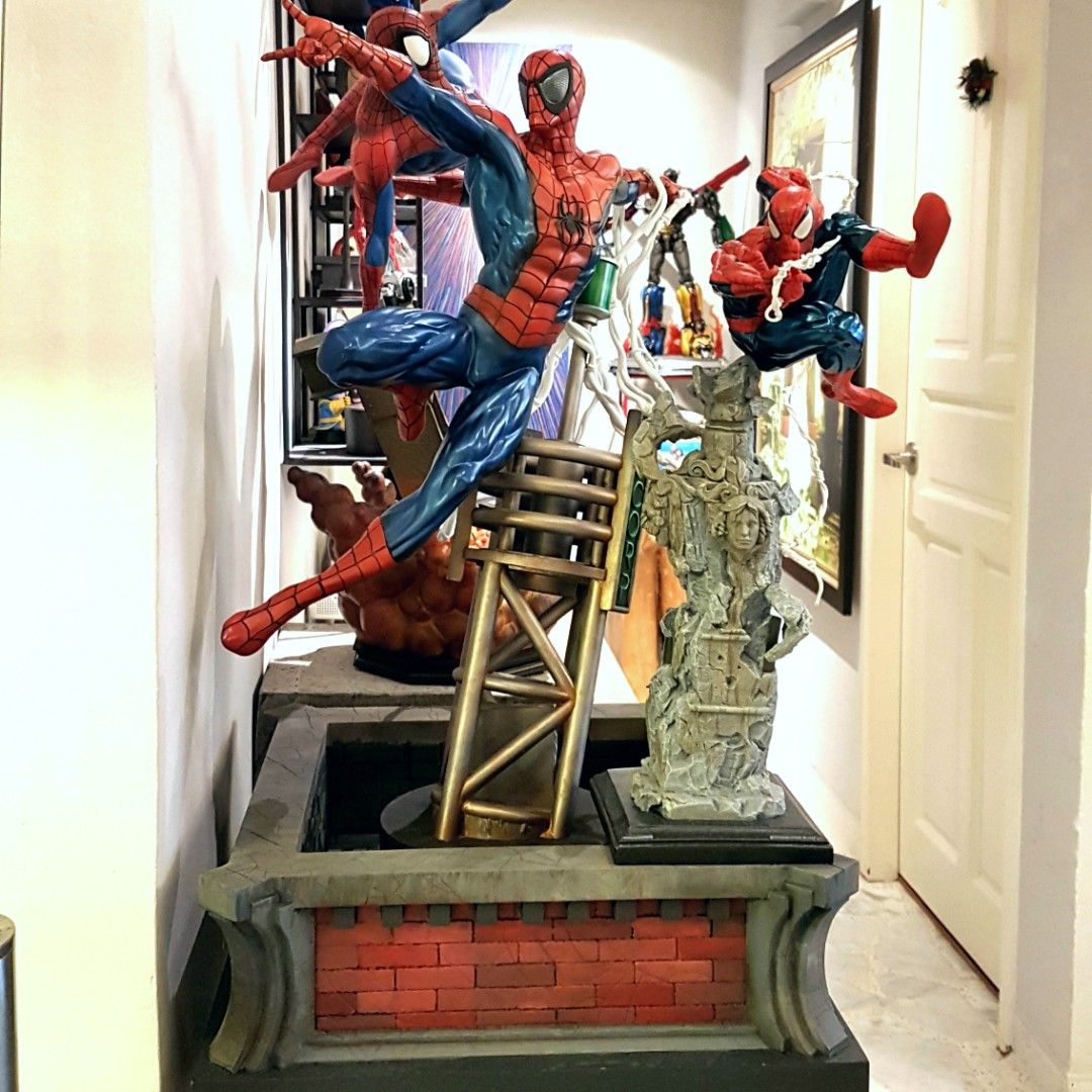 Erick Sosa Spiderman (kotobukiya, prototypez studio, sideshow, xm studios), Hobbies & Toys, Toys ...