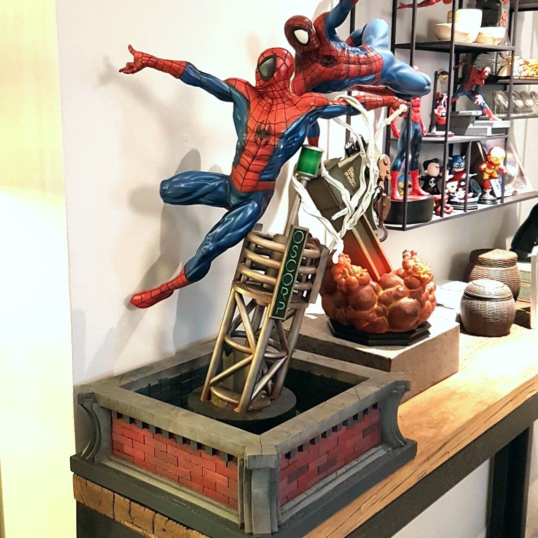 Erick Sosa Spiderman (kotobukiya, prototypez studio, sideshow, xm studios), Hobbies & Toys, Toys ...