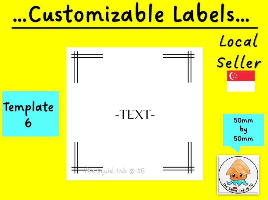 Essential Oil sticker| Sticker Label Bottle | Goodie Bag Sticker ...
