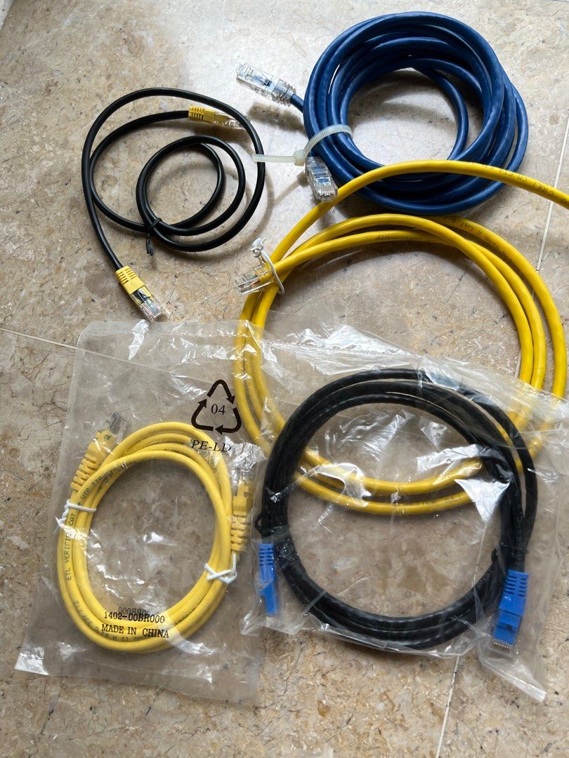Ethernet cables, Computers & Tech, Parts & Accessories, Cables ...