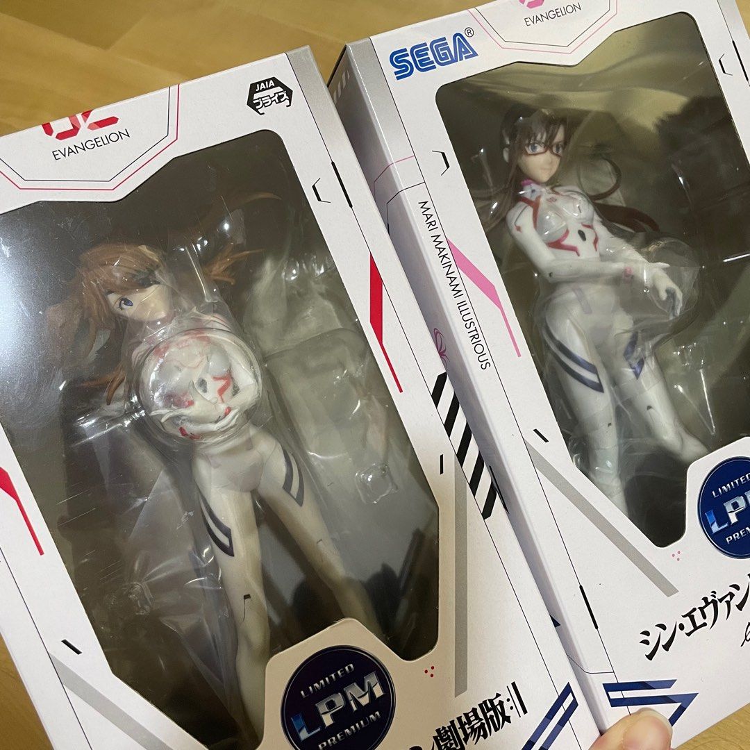 Evangelion Figures (Asuka Shikinami Langley, Mari Makinami Illustrious, Rei Ayanami), Hobbies ...