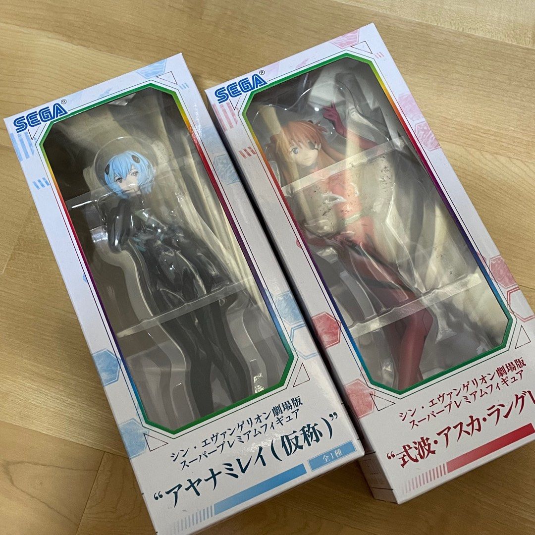 Evangelion Figures (Asuka Shikinami Langley, Mari Makinami Illustrious ...