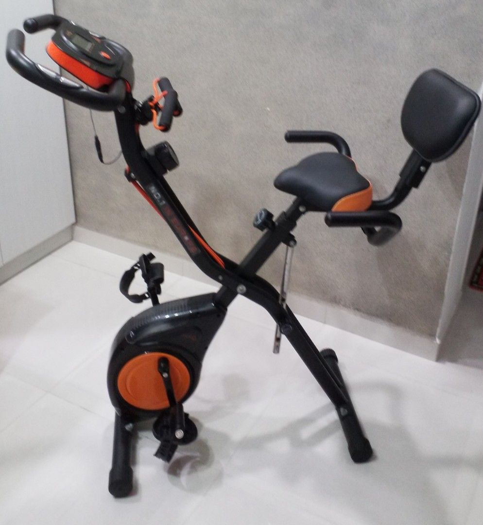 Foldable Zero X6 air bike gym bike, Sports Equipment, Exercise ...