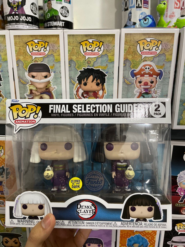 Funko Pop - Demon Slayer Final Selection Guides (GITD), Hobbies & Toys, Toys & Games on Carousell