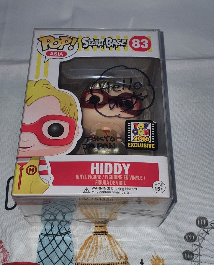 Funko Pop - Pop Asia - Secret Base - Hiddy, Hobbies & Toys, Toys ...