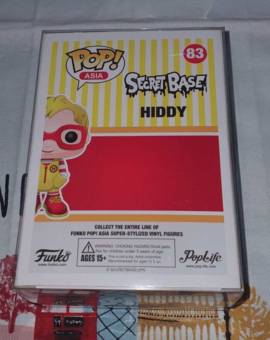 Funko Pop - Pop Asia - Secret Base - Hiddy, Hobbies & Toys, Toys ...