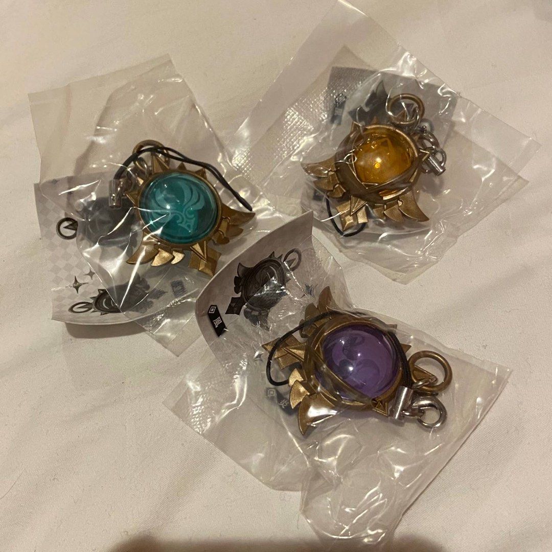 Genshin Gacha Charms, Hobbies & Toys, Memorabilia & Collectibles, Fan ...