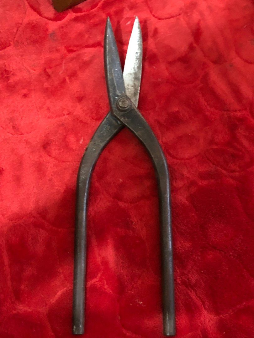Vintage Giant Cutter Japanese Kanji Scissors on Carousell