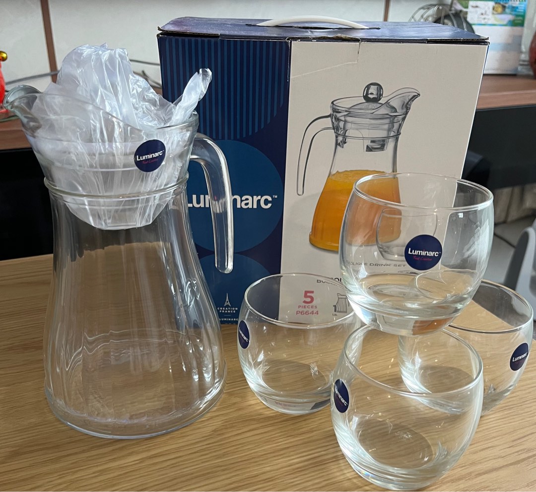 Glass Jug from Luminarc, Furniture & Home Living, Kitchenware ...