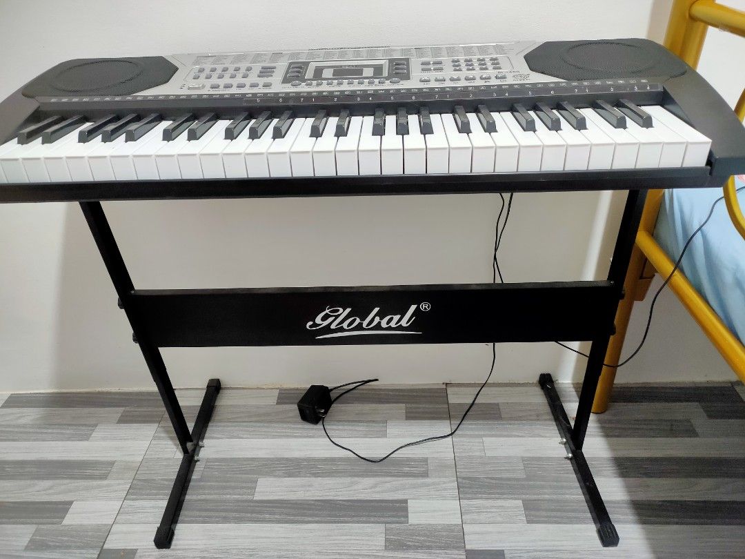 Global Piano Keyboard GL-400, Hobbies & Toys, Music & Media, Musical ...