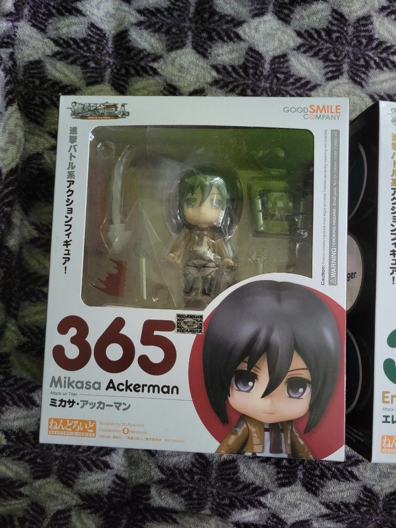 Good Smile Company Aot Mikasa Ackerman, Hobbies & Toys, Toys & Games on ...