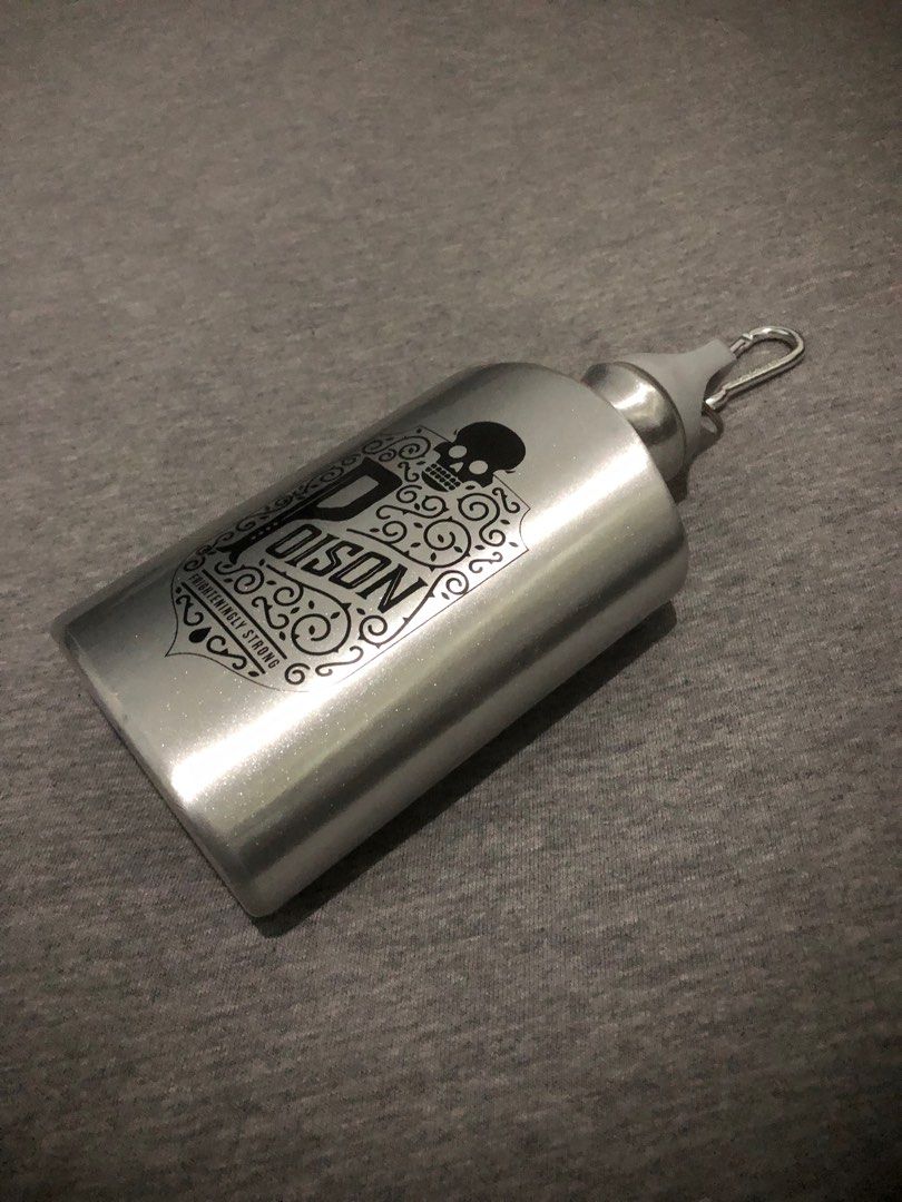 Gothic Aluminum Canteen Flask, Looking For on Carousell