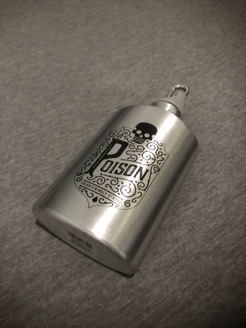 Gothic Aluminum Canteen Flask, Looking For on Carousell