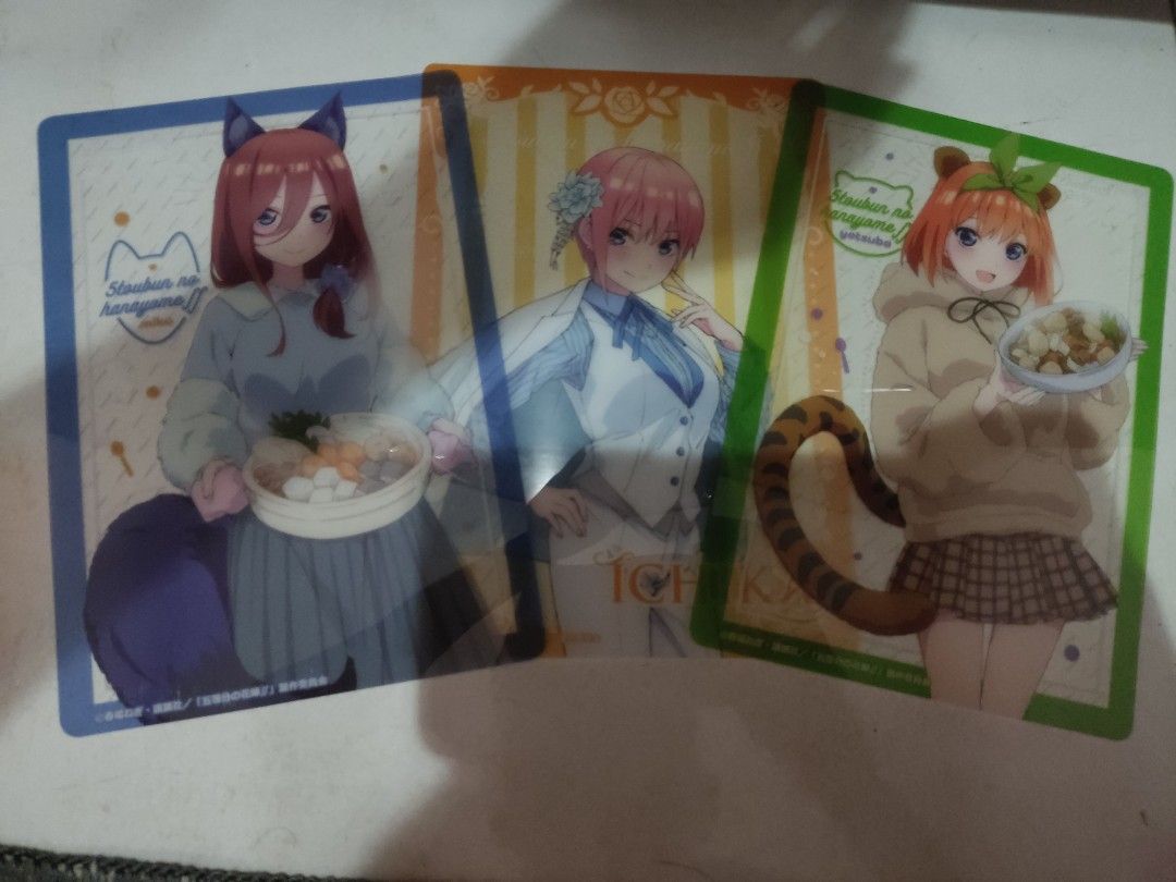 Gotoubun no Hanayome / Quintessential Quintuplets Official Merchandise ...