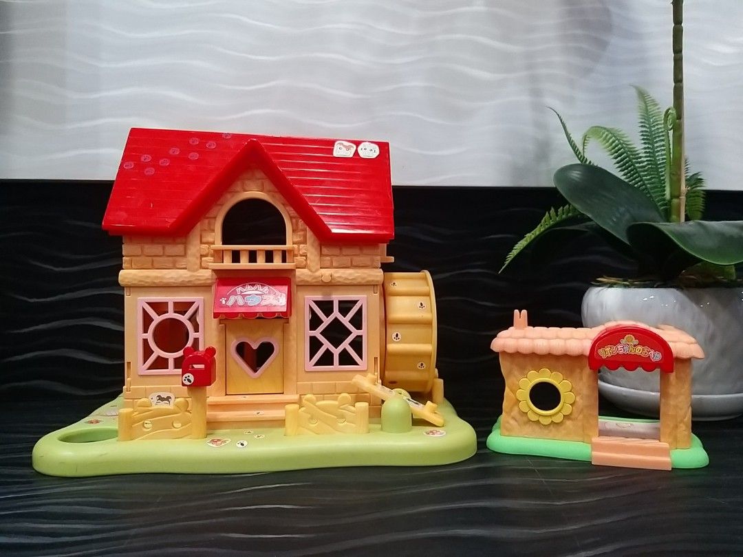 Hamtaro house and bijou mini house, Hobbies & Toys, Toys & Games on ...