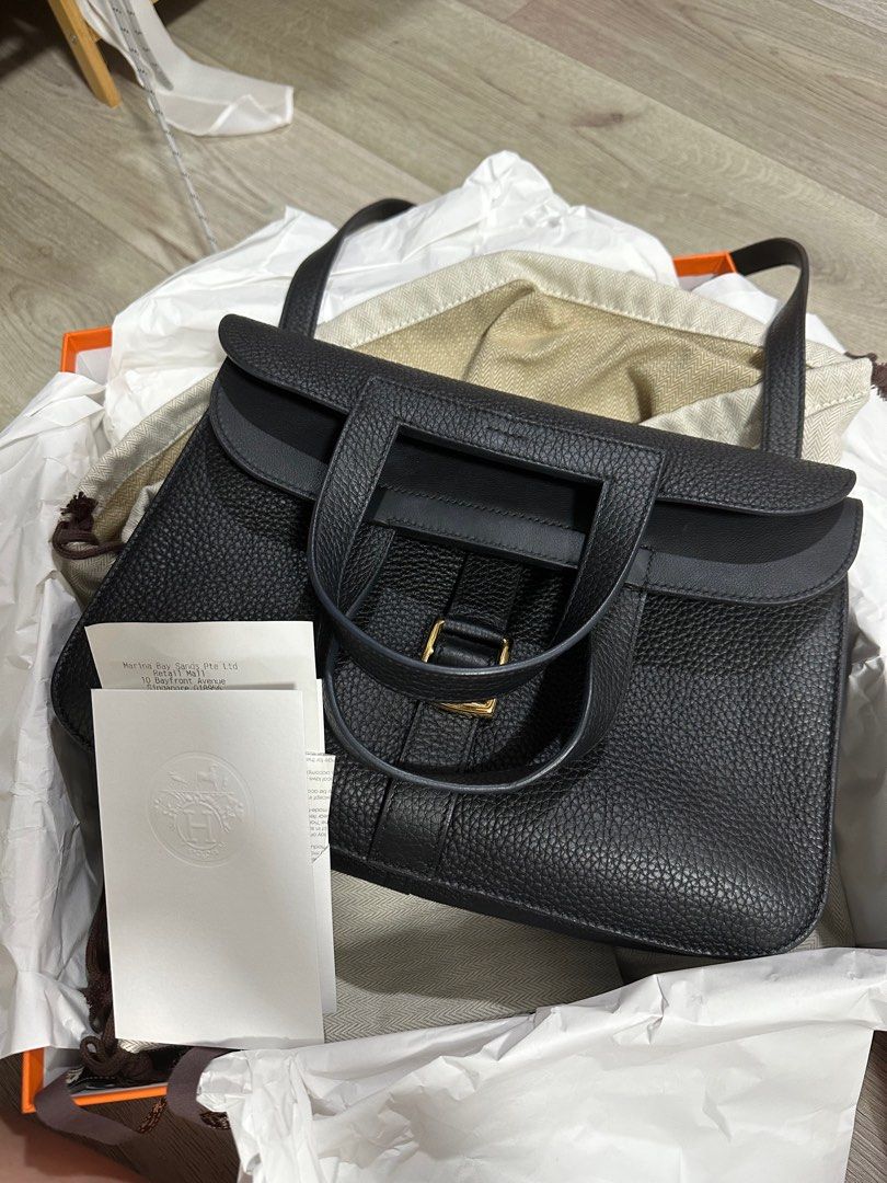 Hermes halzan 31, Luxury, Bags & Wallets on Carousell