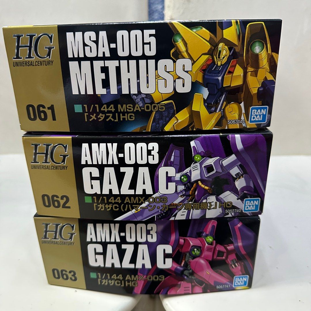 機動戰士高達HG GUNDAM 1/144 HG 1/144 GUNDAM HGUC Z GUNDAM MSA-005 METHUSS AMX ...