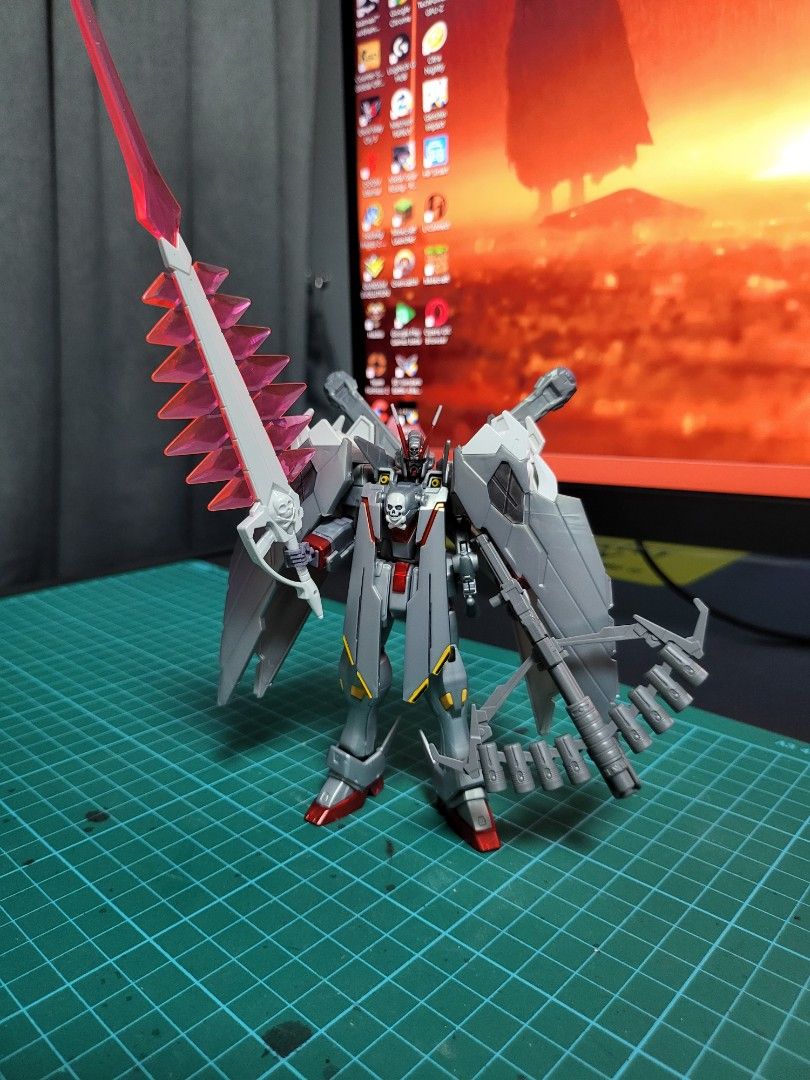 HG Gundam Crossbones X-0 Full Cloth (PBandai), Hobbies & Toys, Toys ...