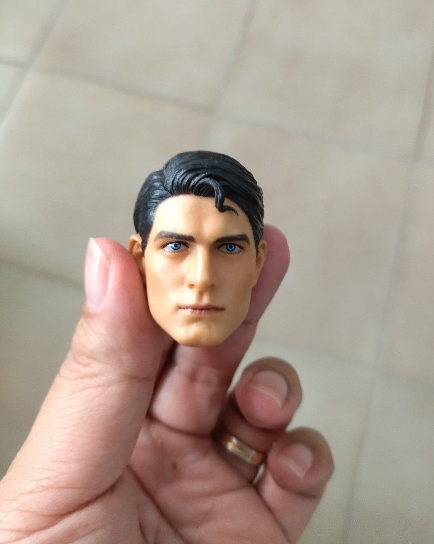 Hot toys superman return Brandon rough head sculpt, Hobbies & Toys ...