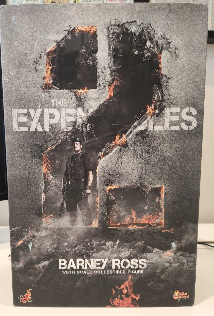 Hot toys The Expendables 2 accessories 1/6 Bernie Ross Sylvester ...