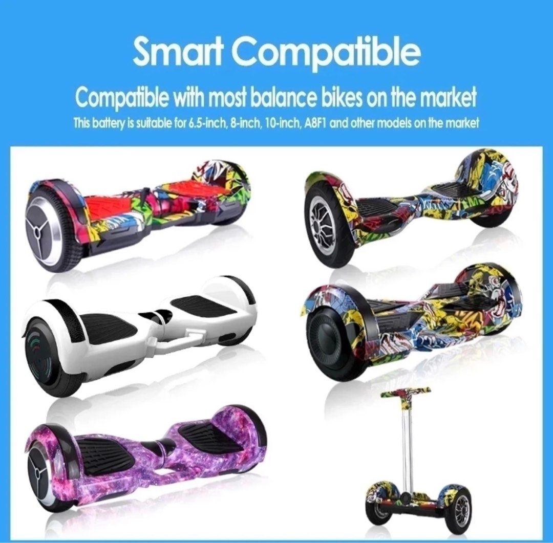 Hoverboard 36v 4.4Ah Rechargeable Lithium Battery 10S2P 4400mAh 18650 ...