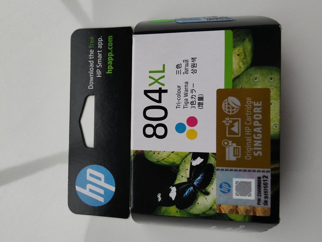 HP Ink Cartridge 804XL Tri-colour, Computers & Tech, Printers, Scanners & Copiers on Carousell