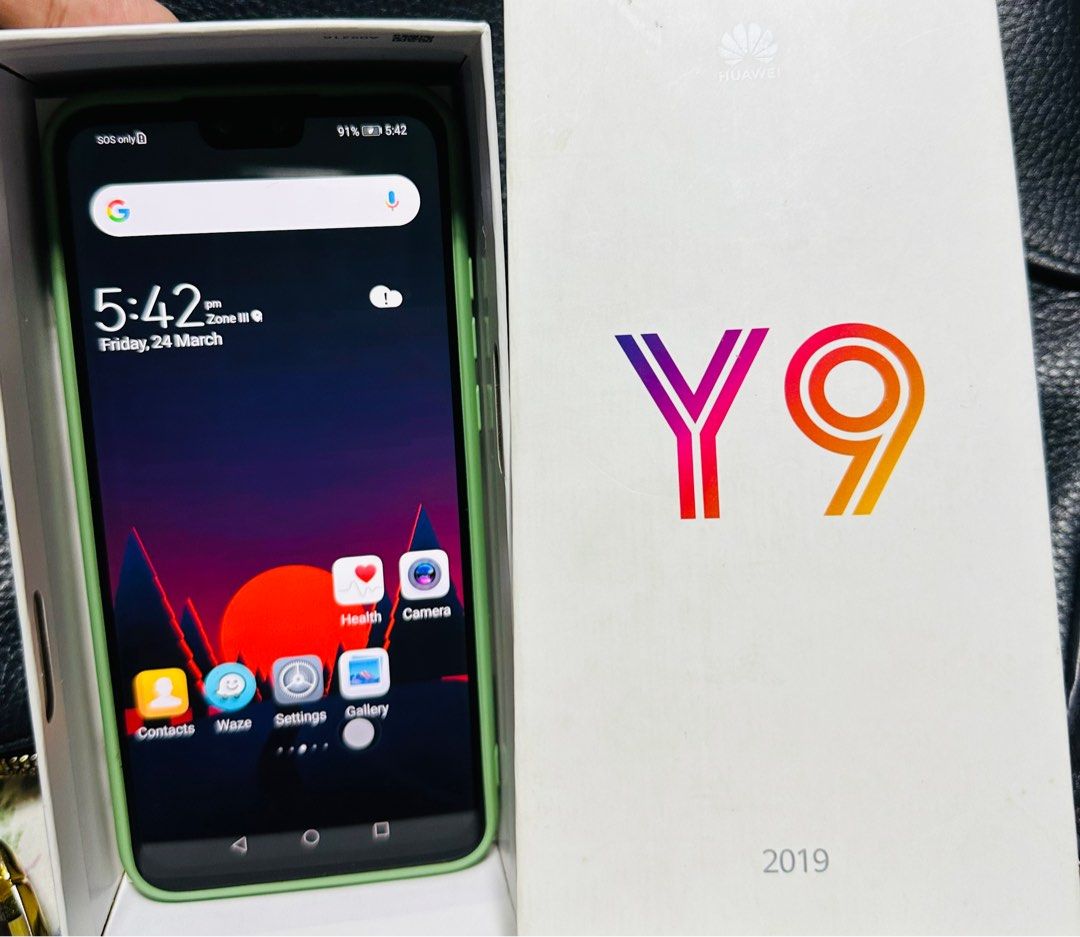 Huawei Y9 with box and manual, Mobile Phones & Gadgets, Mobile Phones ...