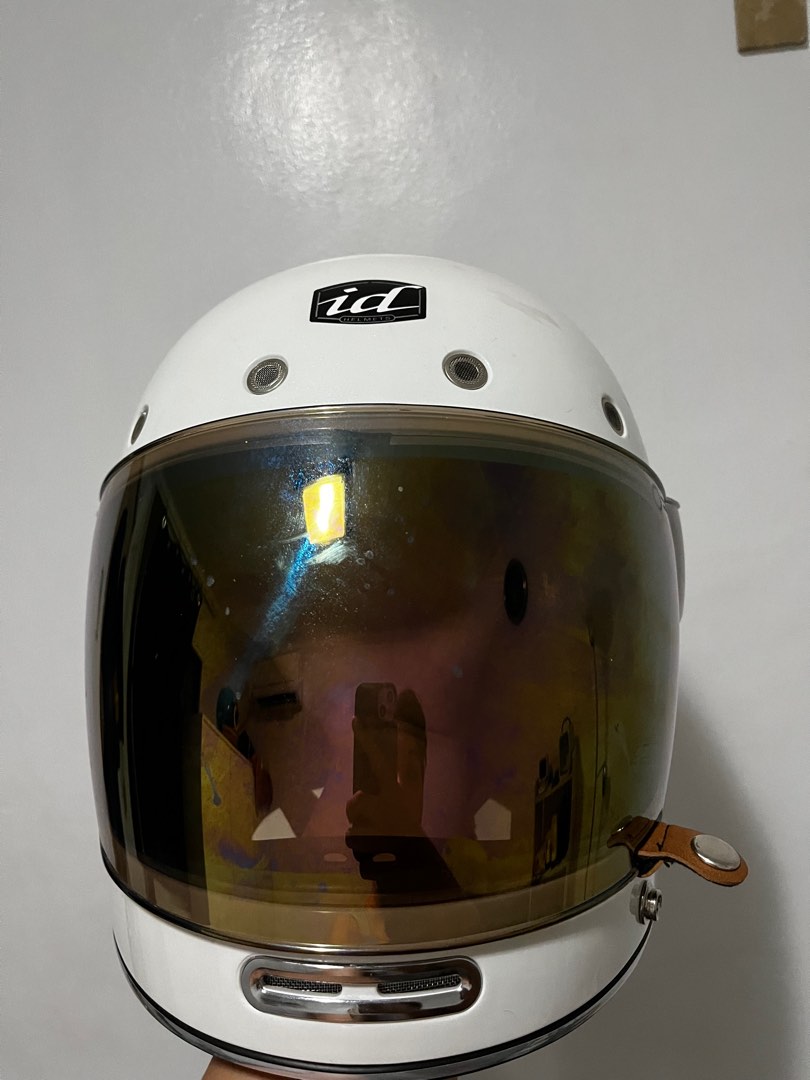 ID Helmet - Pearl White, Motorbikes, Motorbike Parts & Accessories ...