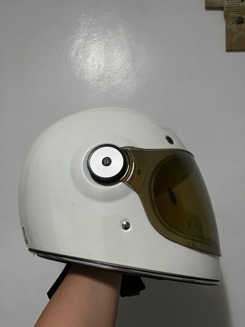 ID Helmet - Pearl White, Motorbikes, Motorbike Parts & Accessories ...