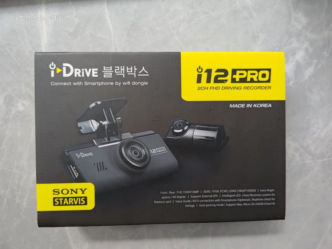 iDrive i12 Pro Dashcam, Car Accessories, Accessories on Carousell