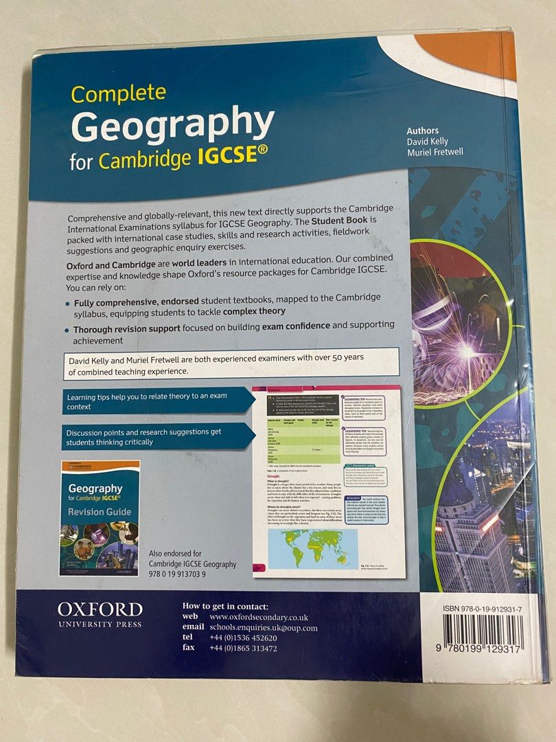 Igcse geography textbook, Hobbies & Toys, Books & Magazines, Textbooks on Carousell