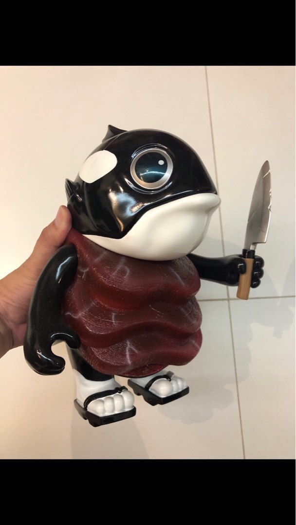 Instinct toy Maguro killer whale sofubi Kaiju Japan, Hobbies & Toys ...