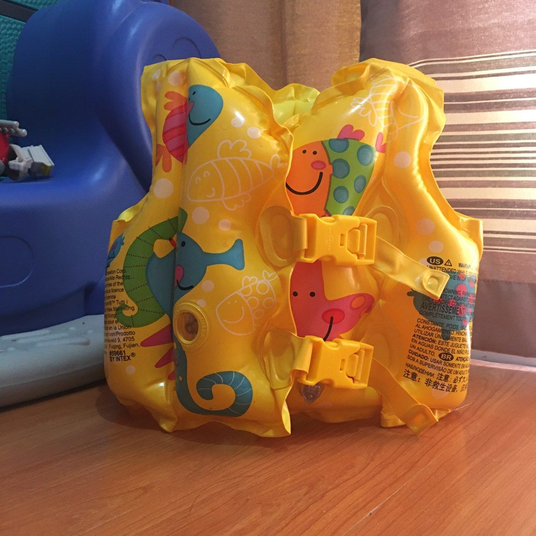 Intex Inflatable swimming Vest, Hobbies & Toys, Travel, Travel ...
