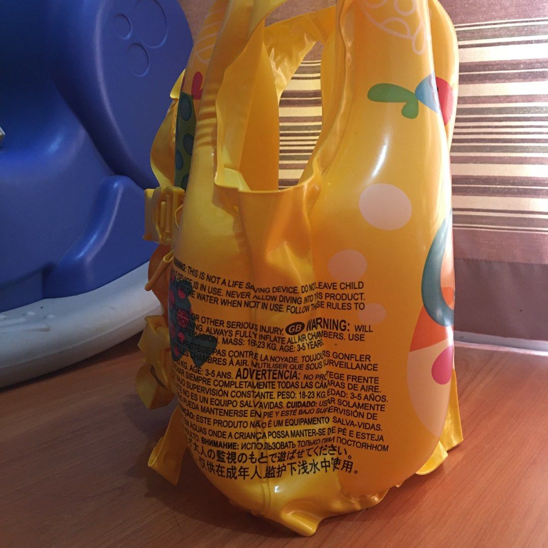 Intex Inflatable swimming Vest, Hobbies & Toys, Travel, Travel ...