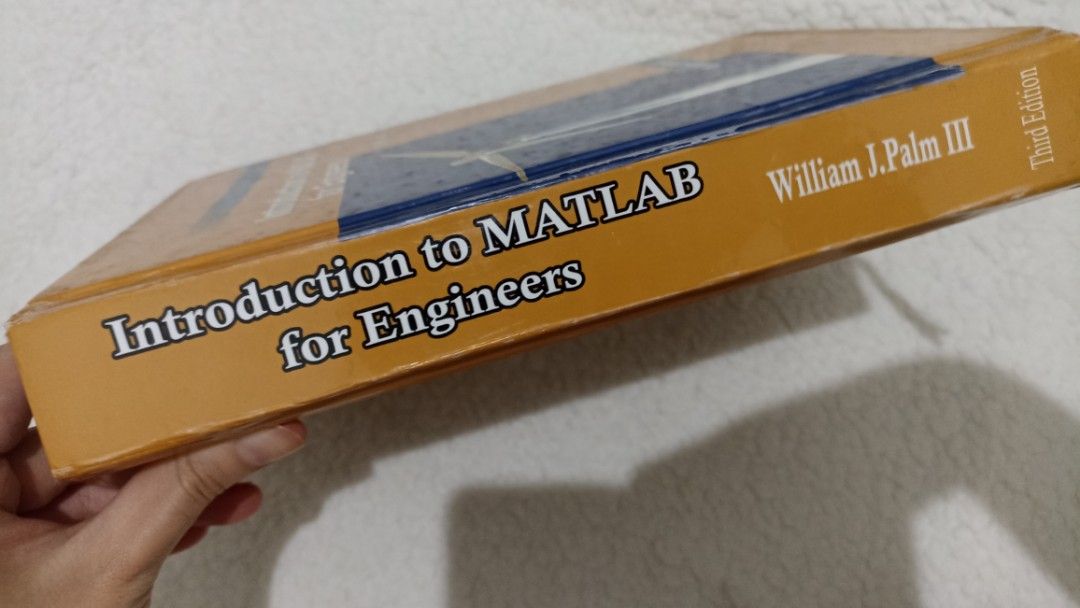 Introduction to Matlab for Engineers William J. Palm Textbook Teknik ...