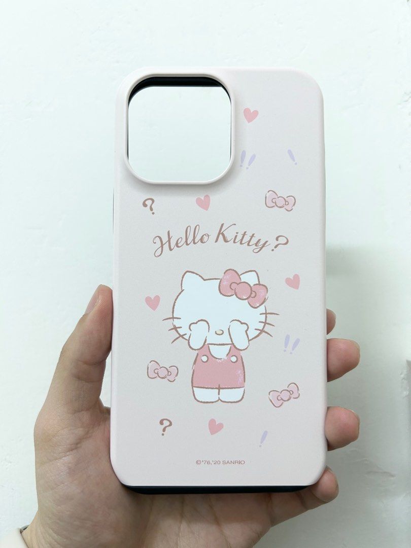 iPhone 14pro max Hello Kitty Kaws Case, 手提電話, 電話及其他裝置配件, 手機套及手機殻 ...