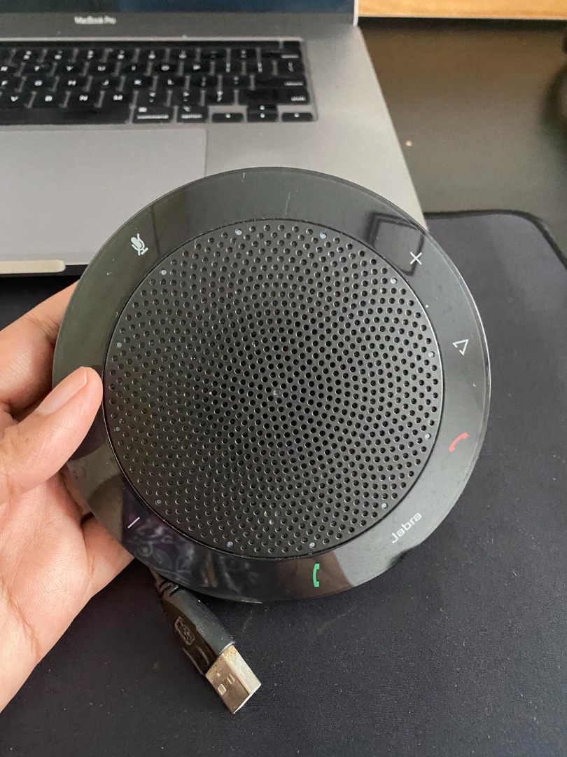 Jabra SPEAK 410 MS Speakerphone USB Conference Speakerphone with ...