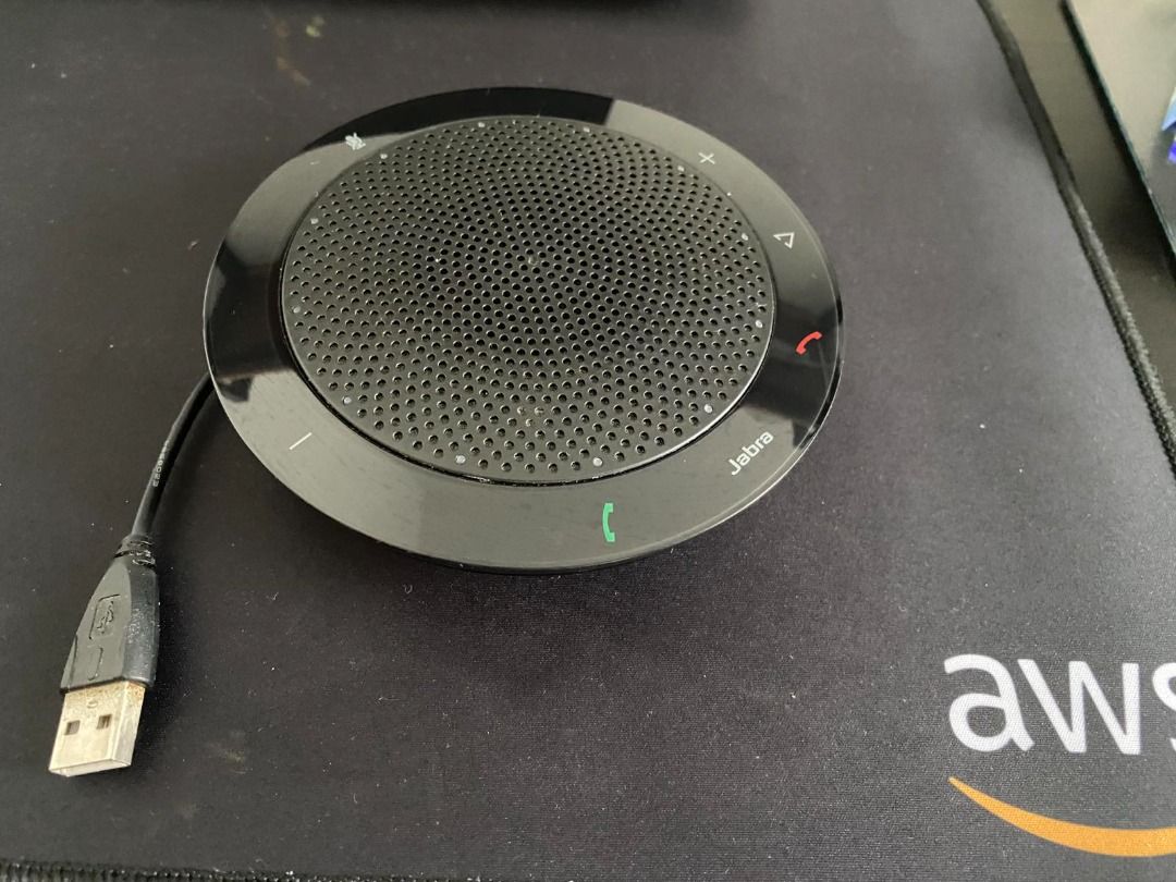 Jabra SPEAK 410 MS Speakerphone USB Conference Speakerphone with ...
