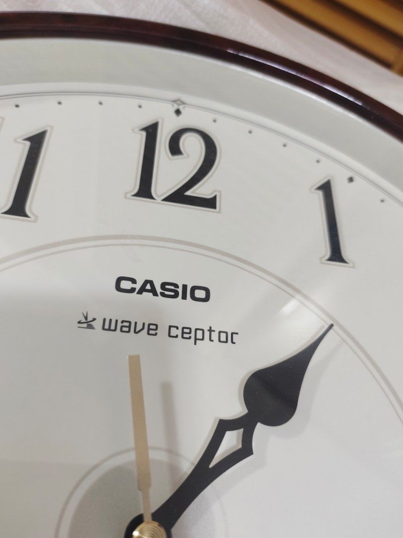 JAPAN CASIO WALL CLOCK, Furniture & Home Living, Home Decor, Clocks on ...