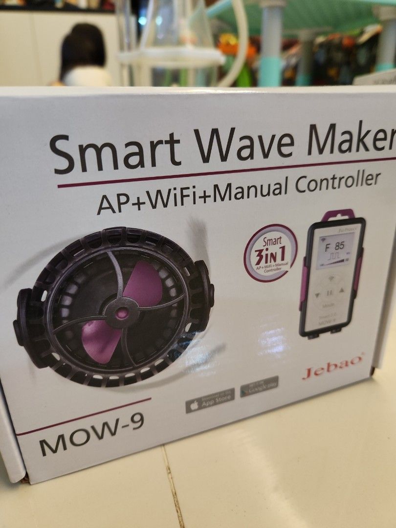 Jebao wavemaker MOW-9, Pet Supplies, Homes & Other Pet Accessories on Carousell