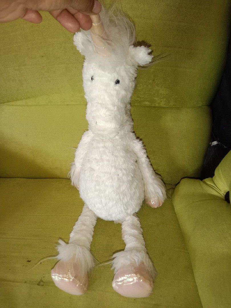 Jellycat Dainty Unicorn cut eteketa, Hobbies & Toys, Toys & Games on ...