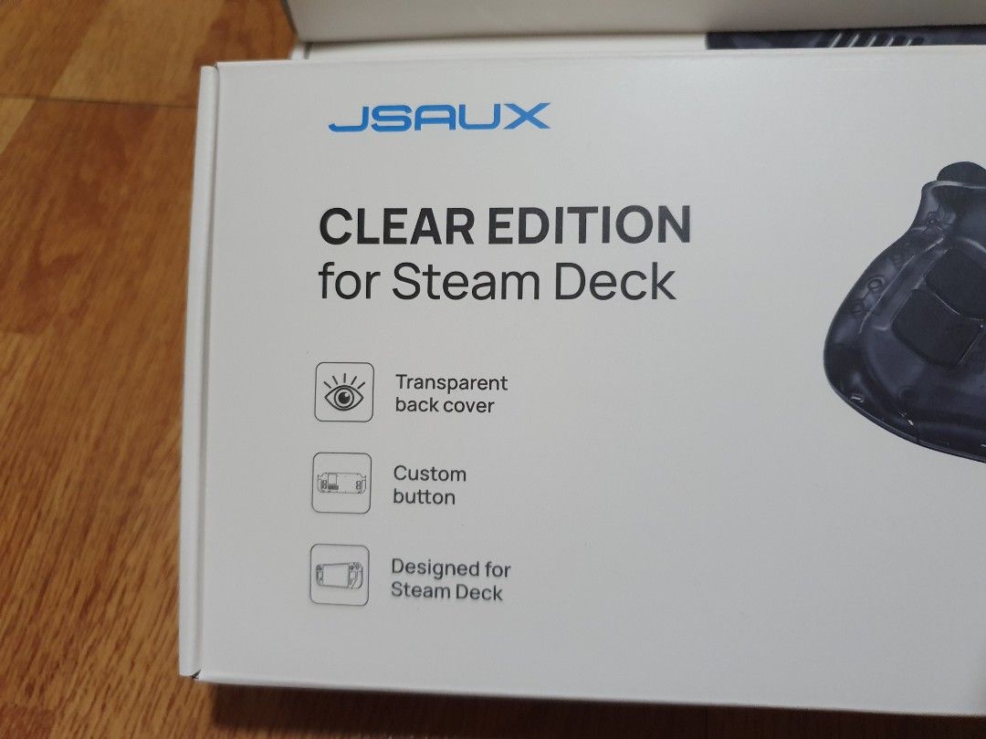 JSAUX Backplate for Steam Deck, Video Gaming, Video Game Consoles ...