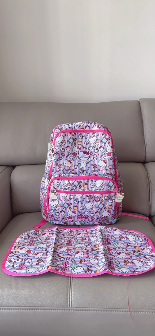 Jujube Hello Kitty Diaper Bag, Babies & Kids, Going Out, Diaper Bags ...