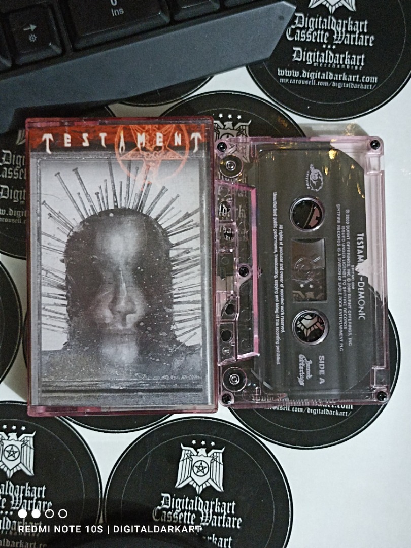 testament demonic cd