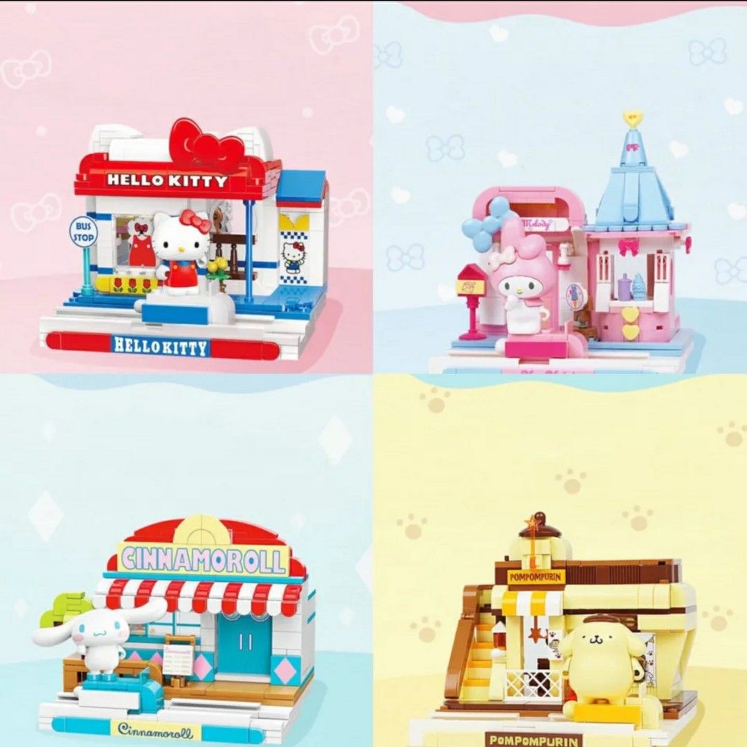 [KEEPPLEY] SANRIO CHARACTERS CARTOON STREET SHOP SERIES FEATURING ...