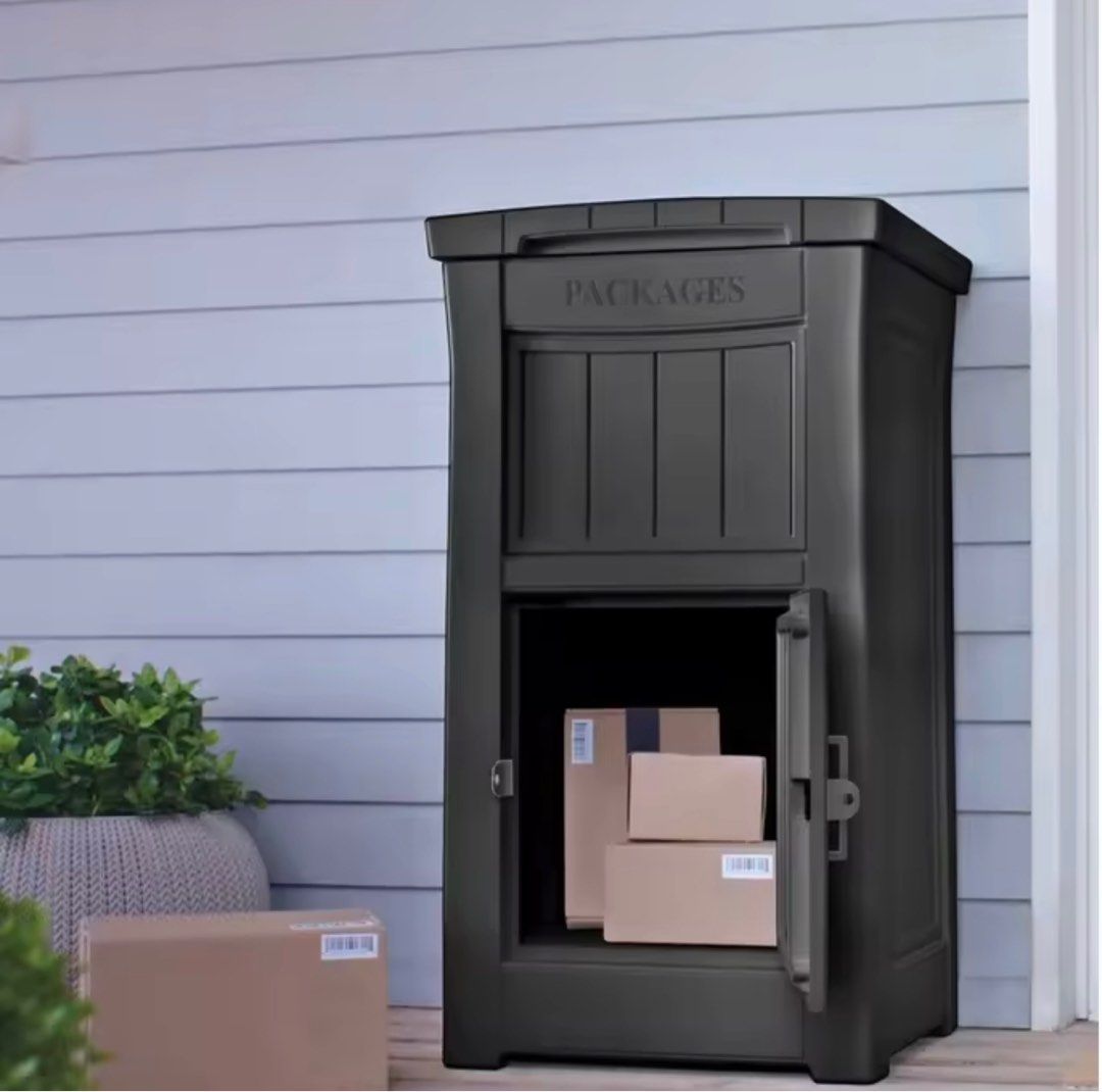 Keter parcel delivery drop box, Furniture & Home Living, Outdoor ...
