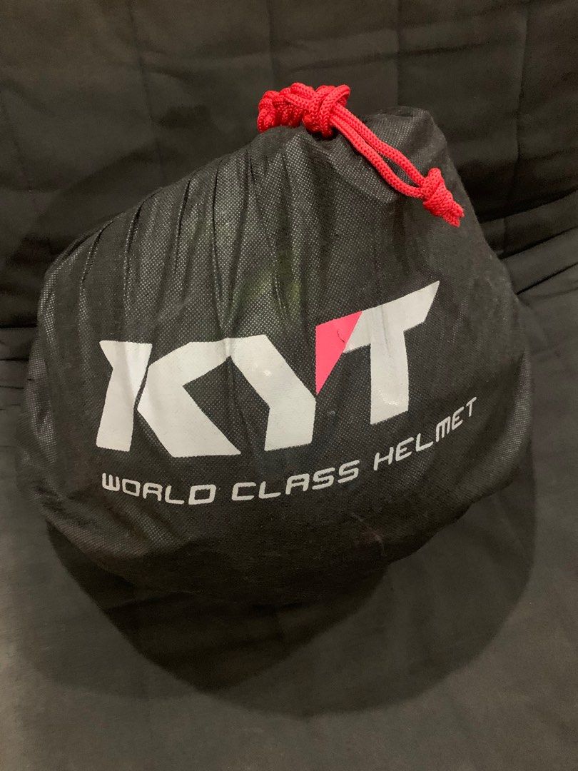 KYT Helmet Size L With the New Bluetooth intercom ( PSB Approved ...
