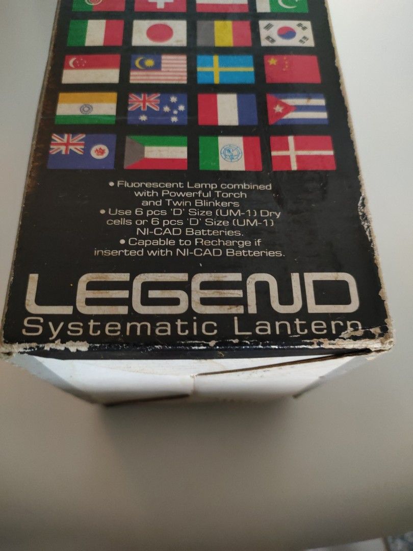 Legend Systematic emergency flashlight, Furniture & Home Living ...