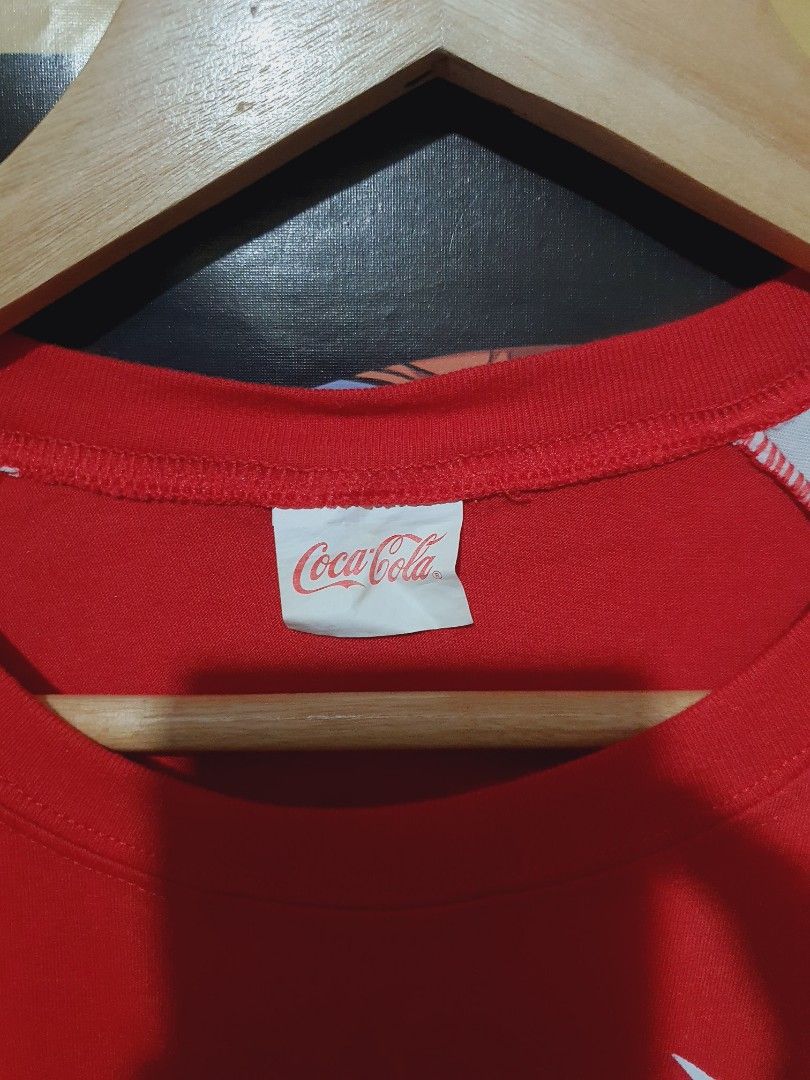 Legit Coca-Cola Merch 3/4 Shirt, Men's Fashion, Tops & Sets, Tshirts ...