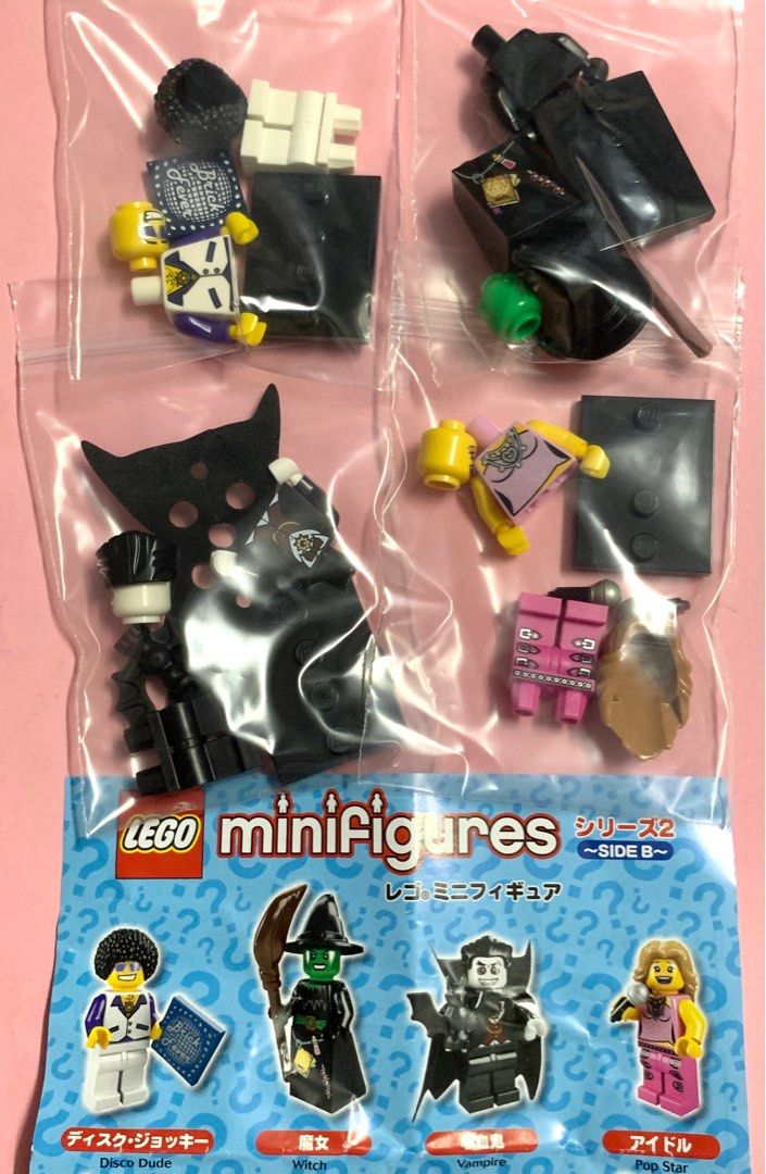 LEGO 8684 人仔一套16隻 Minifigures Series 2 齊包裝袋+蛋紙 樂高 TAKARA TOMY 日版, 興趣及遊戲 ...